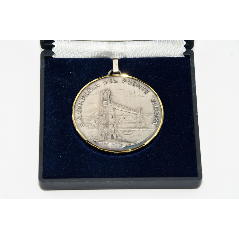 MEDALLA CENTENARIO PUENTE DE VIZCAYA